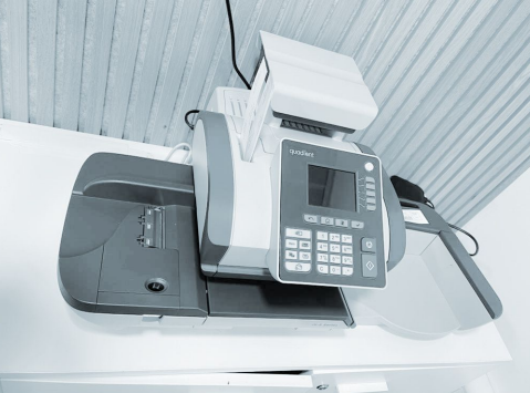 Old postage meter equipment